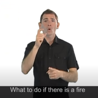 Fire Sign Language Profile For I Love Sign Language